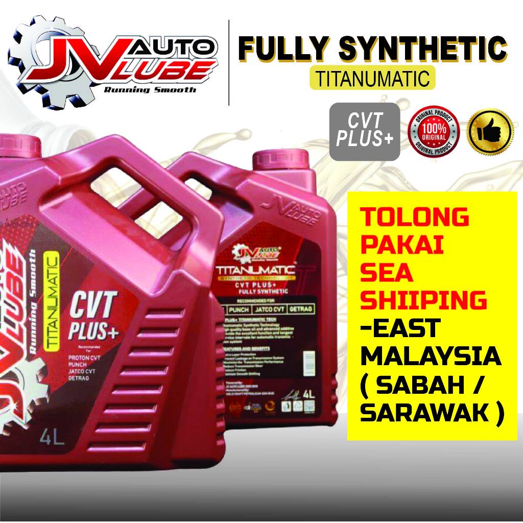 JV AUTO LUBE CVT PLUS OIL For Proton | Shopee Malaysia