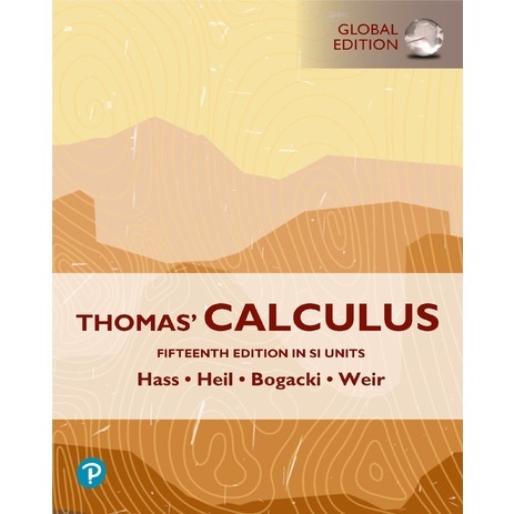 THOMAS' CALCULUS, SI UNITS, 15th ED - HASS | Shopee Malaysia