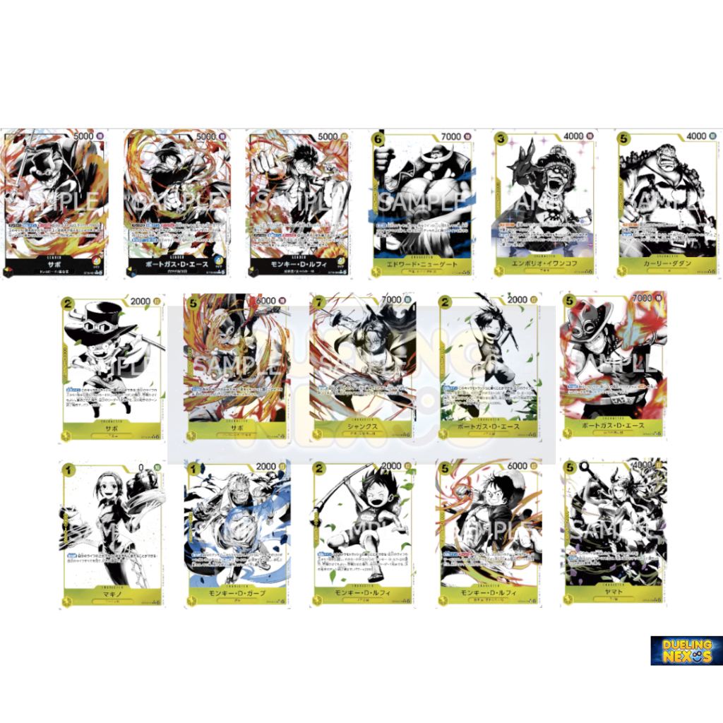 One Piece Card Game | ST13-001 -002 -003 -004 -005 -006 -007 -008 -009 ...