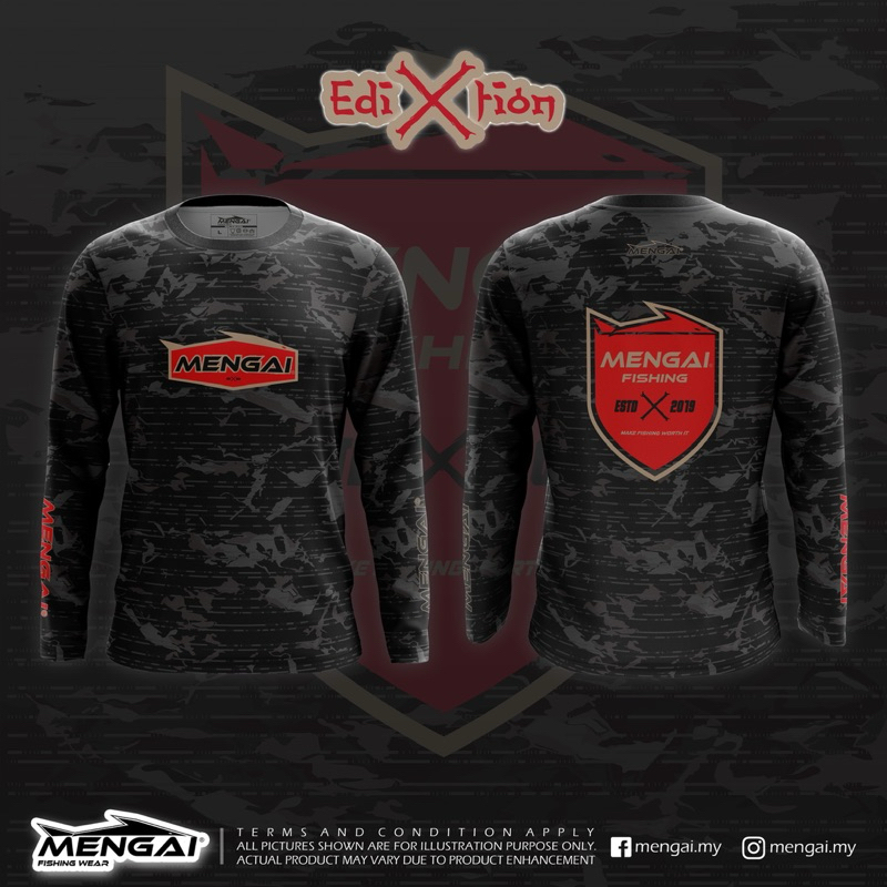 Mengai ® Fishing Wear - X Edition | Shopee Malaysia