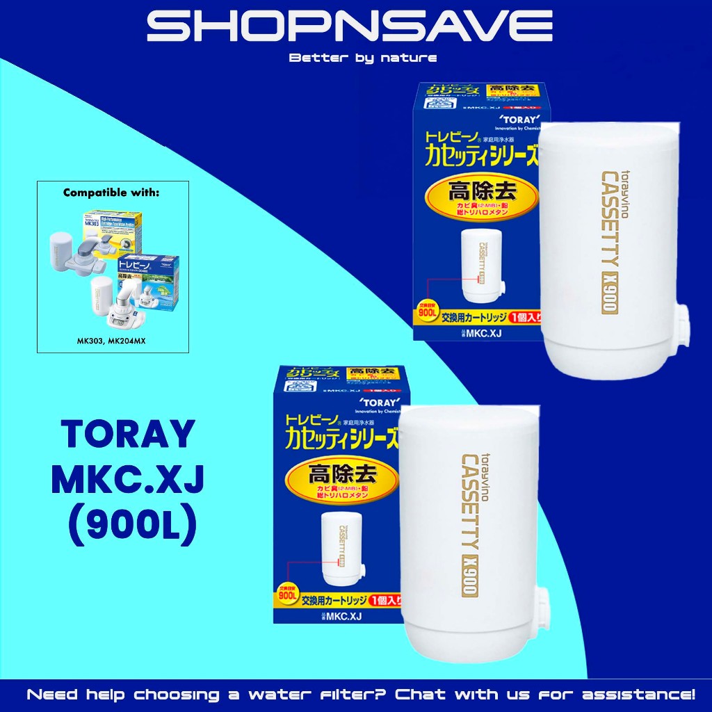 Elevate Your Hydration with SHOPNSAVE Exclusive Pair: Toray Torayvino MKC.XJ 900L Replacement ...