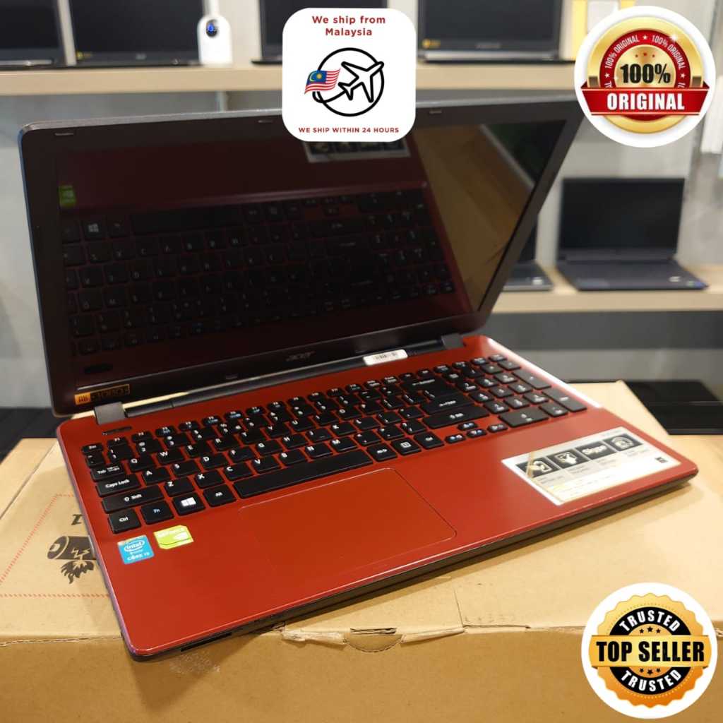 Acer Aspire E5-571G-585C Slim laptop 100% ORIGINAL USED | Shopee Malaysia