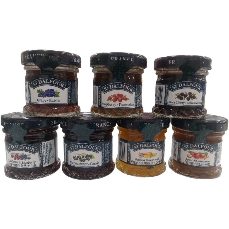 St Dalfour Fruit Spread Mini Fruit Jam 28g | Shopee Malaysia