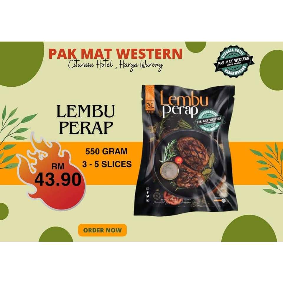 KAMBING PERAP, DAGING LEMBU PERAP DAN AYAM PERAP PAK MAT WESTERN SG ...