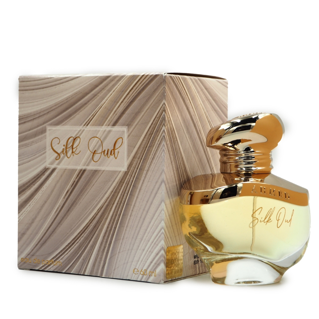 Silk Oud Eau De Parfum 60ml for Women by Ahmed Perfumes, Minyak Wangi Arab | Shopee Malaysia
