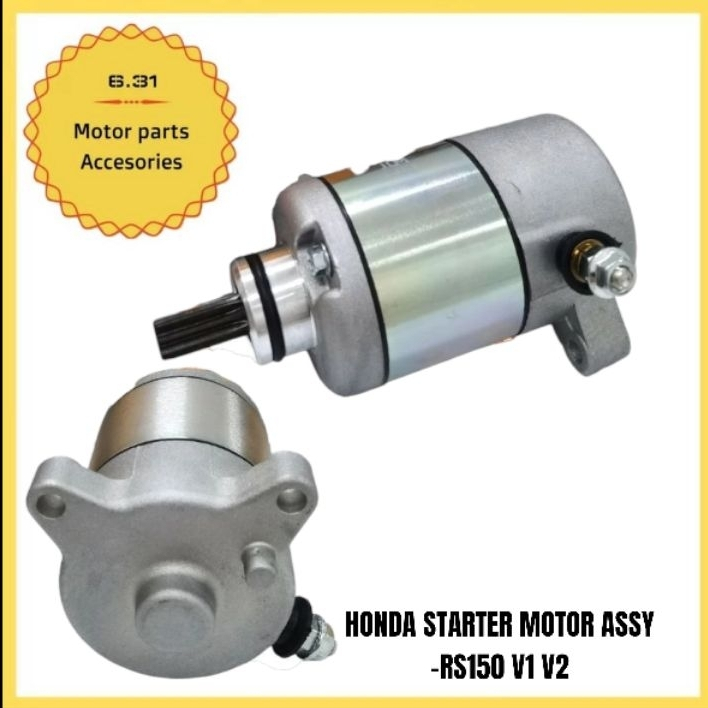 HONDA RS150 V1V2 RSX STARTER MOTOR OEM MOTOR STARTER ACLASS STANDARD ...