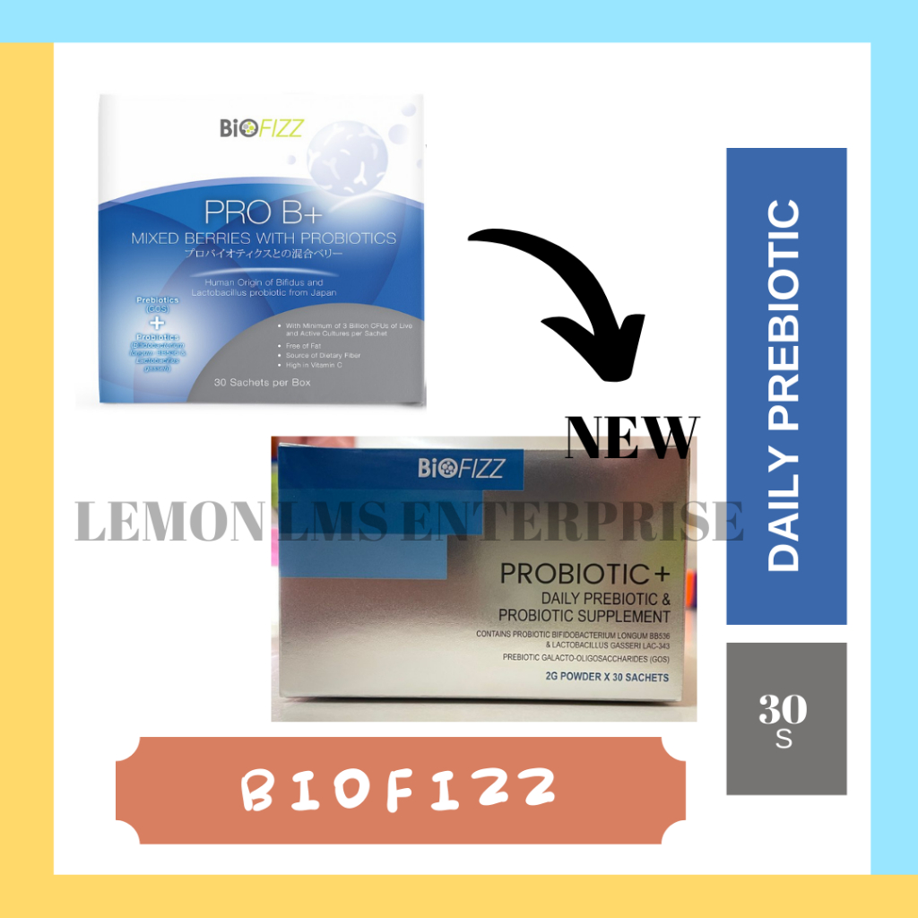 Biofizz Pro B+ 30'S [PROBIOTICS] - probiotic + | Shopee Malaysia