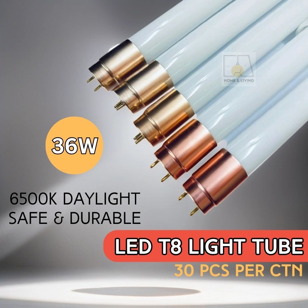 WHOLESALE!! 30pcs 36w 4ft LED Tube T8 6500K Daylight Light Tube Lampu Kalimantang Terang Ceiling ...