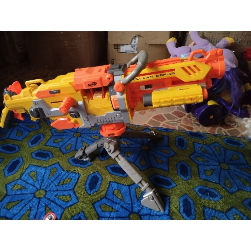 Nerf Vulcan EBF 25 Complete Set | Shopee Malaysia