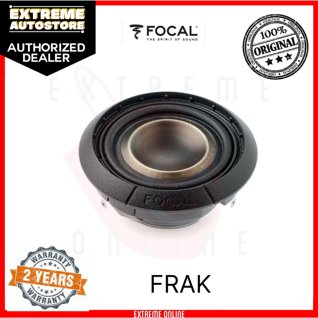 Focal FRAK K2 Power M Series 1-1/4" 'M'-profile inverted dome tweeters ...