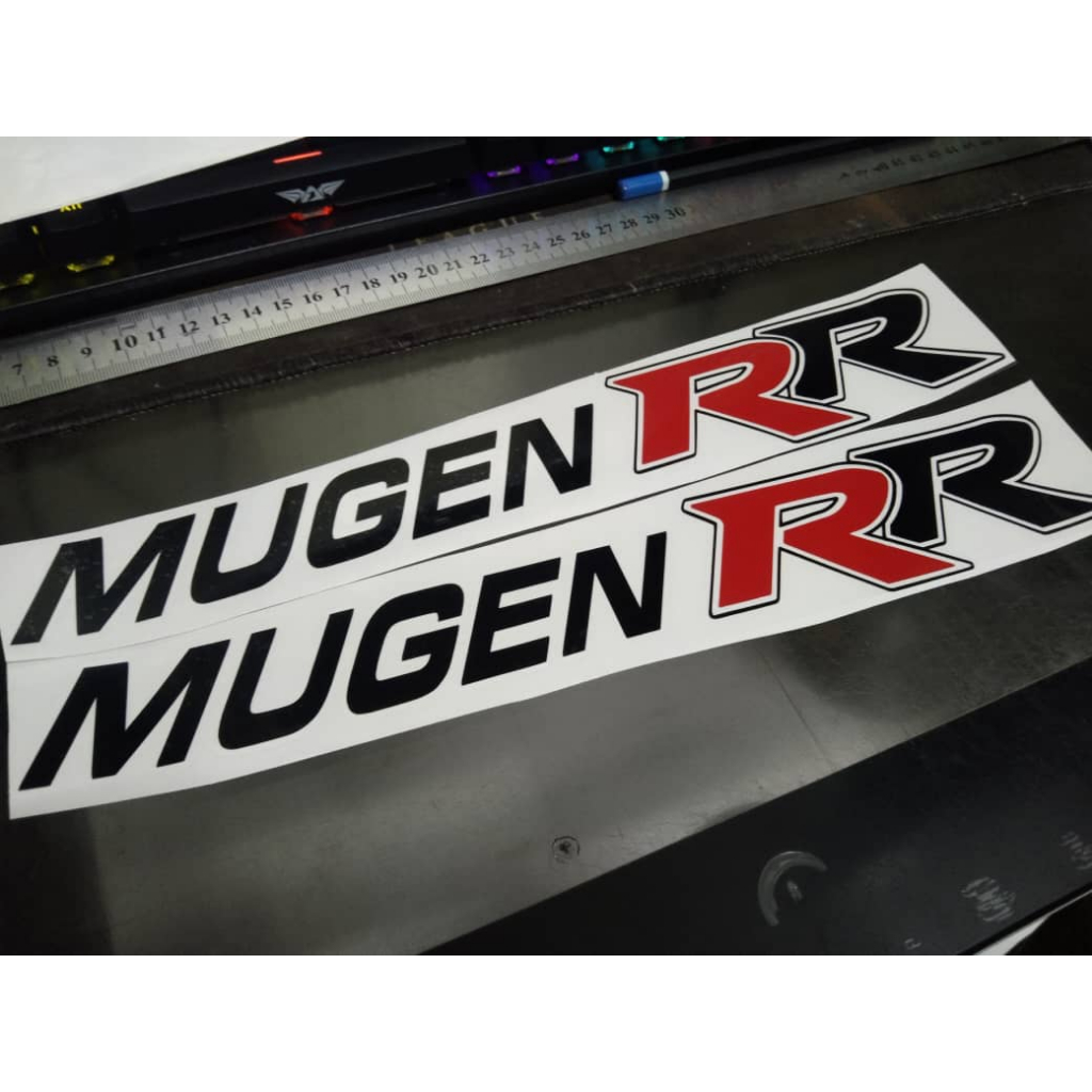 sticker mugen RR door Car Sticker mugen Japan JDM Honda Civic City vtec ...