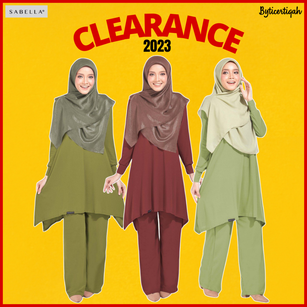 Sabella Ready Stock Baju Umrah Haji muslimah Suit Ironless Baju Labuh ...