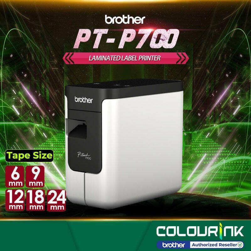 Brother P-Touch PT-P700 Desktop PC MAC Connectable Label Maker QR ...