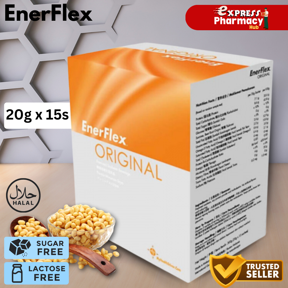 Enerflex Original premixed soybean milk / EnerFlex Probiotic soybean ...