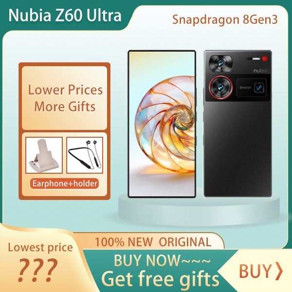 ZTE Nubia Z60 Ultra / Nubia Z60Ultra UDC camera Snapdragon 8Gen3 120Hz | Shopee Malaysia