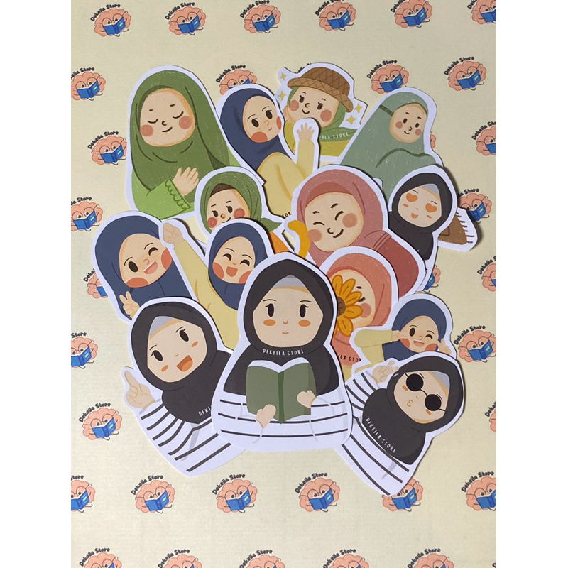 Muslimah Stickers | Planner 2024 Stickers | Hijab Stickers | Islamic ...