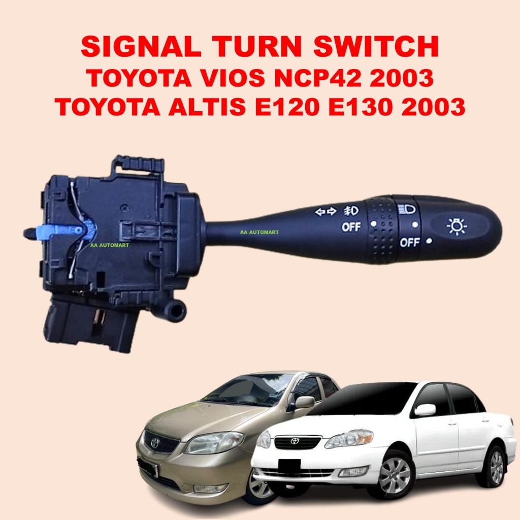 TOYOTA VIOS NCP42 2003 / TOYOTA ALTIS E120 E130 2003 HEAD LAMP TURN ...