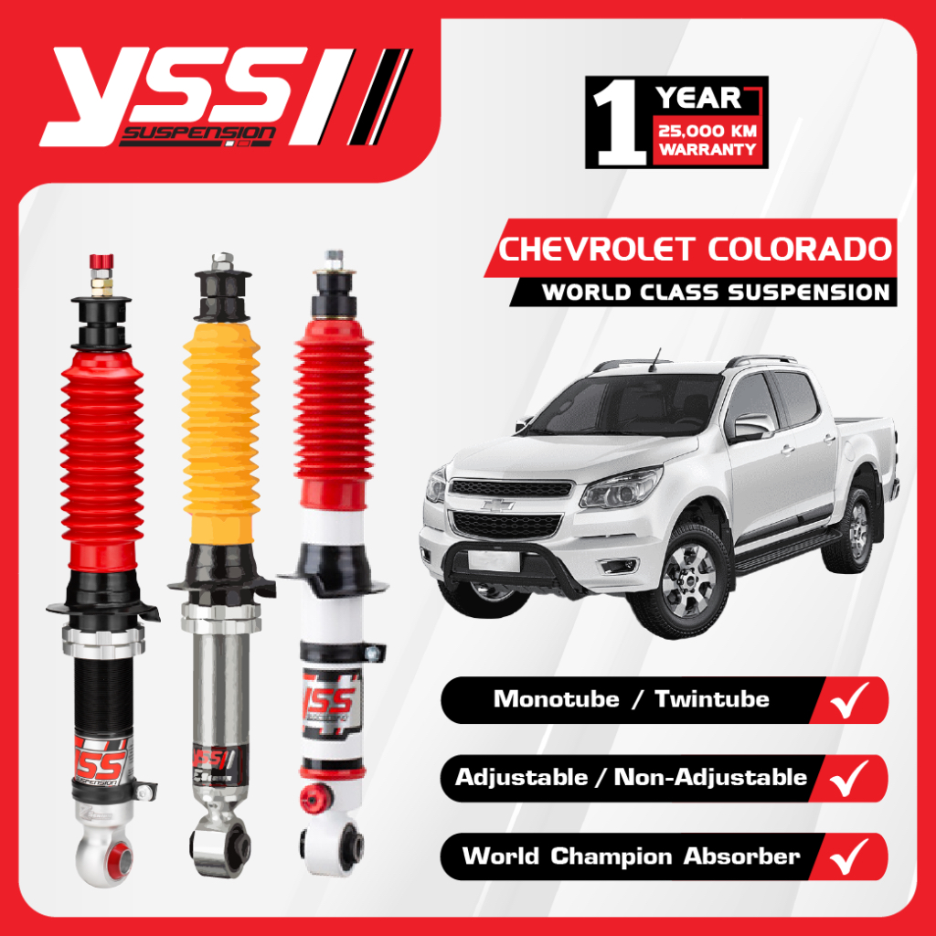 Chevrolet Colorado YSS Suspension Chevrolet Colorado Shock Absorber ...