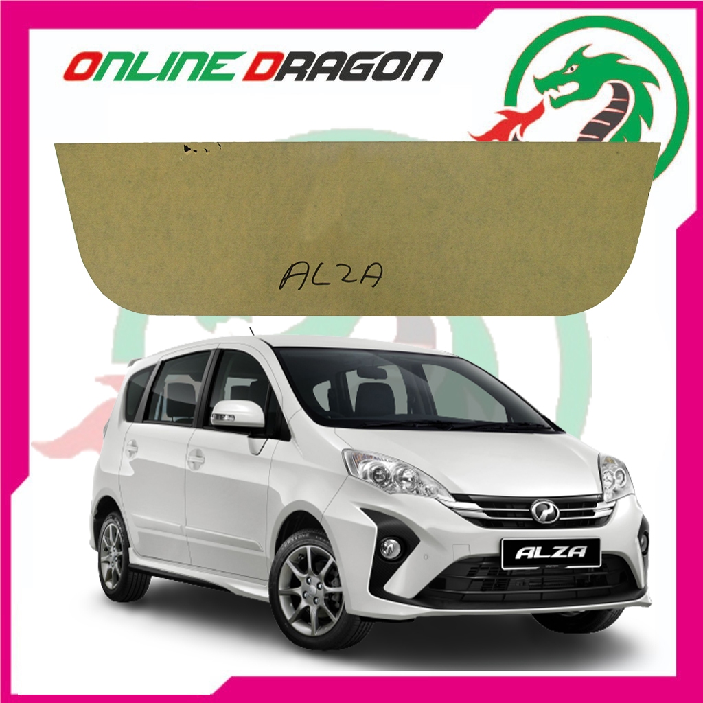 PERODUA ALZA OLD 2009 - 2021 REAR NUMBER PLATE IN PLATE LICENSE PLATE ...