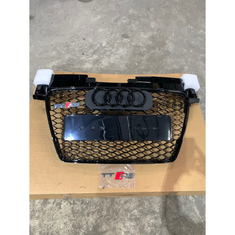 AUDI TT MK2 FRONT BUMPER GRILLE WITH LOGO / EMBLEM ( NEW ) | Shopee ...