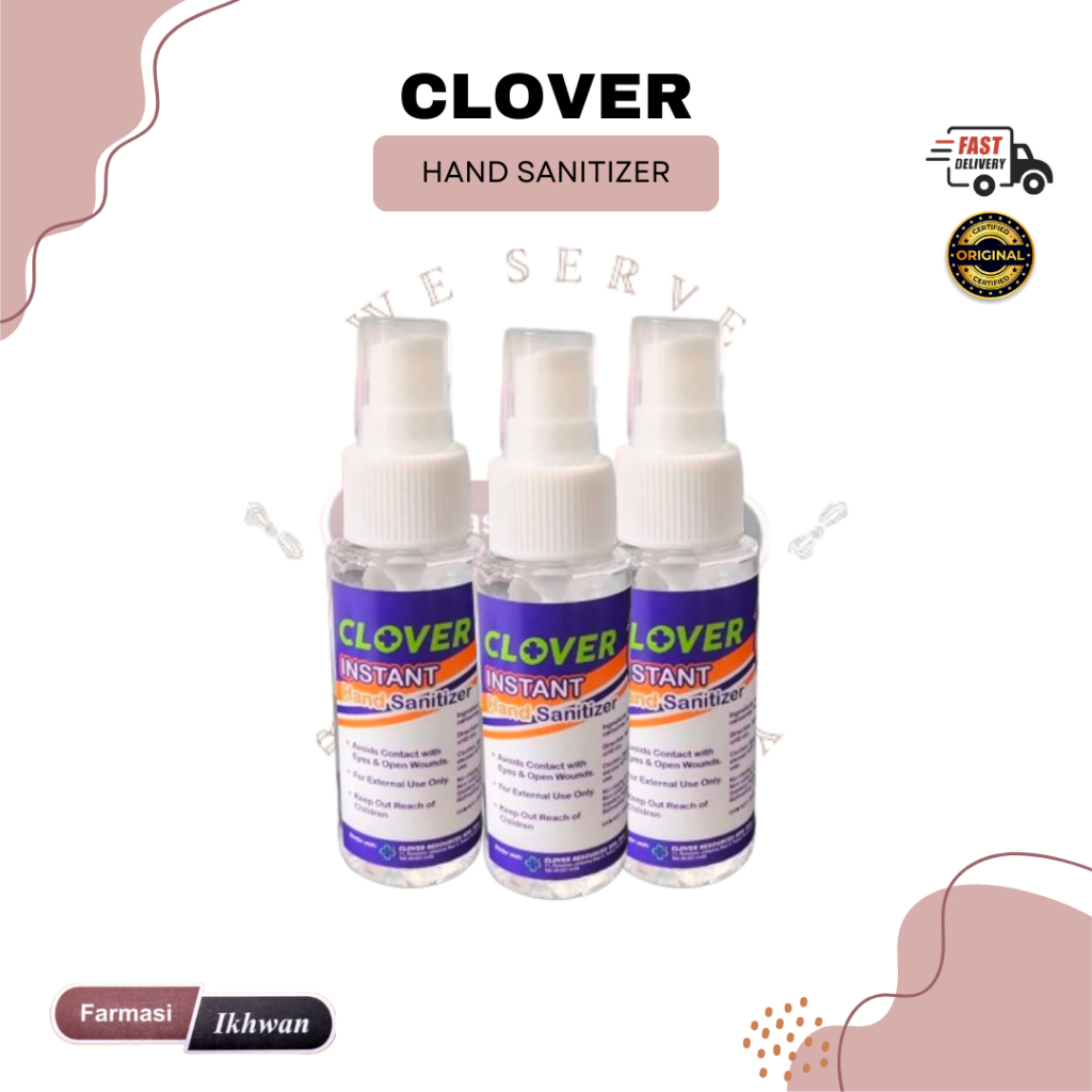 Clover Instant Hand Sanitizer 60ML | Shopee Malaysia