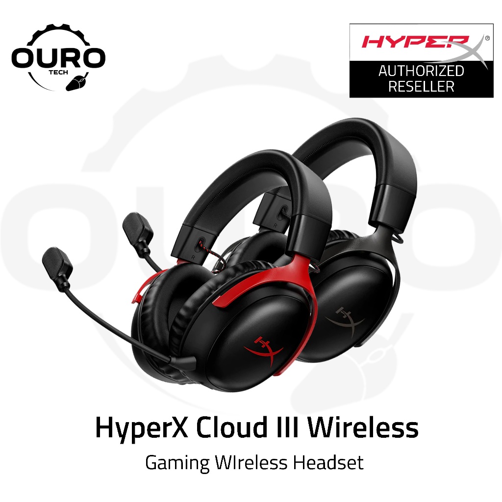 HYPERX CLOUD III WIRELESS GAMING HEADSET | DTS Headphone X Spatial ...