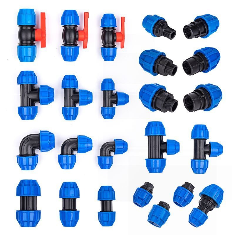 EnJO New Material HDPE Poly Fitting Poly Pipe Connector 20mm 25mm 32mm ...