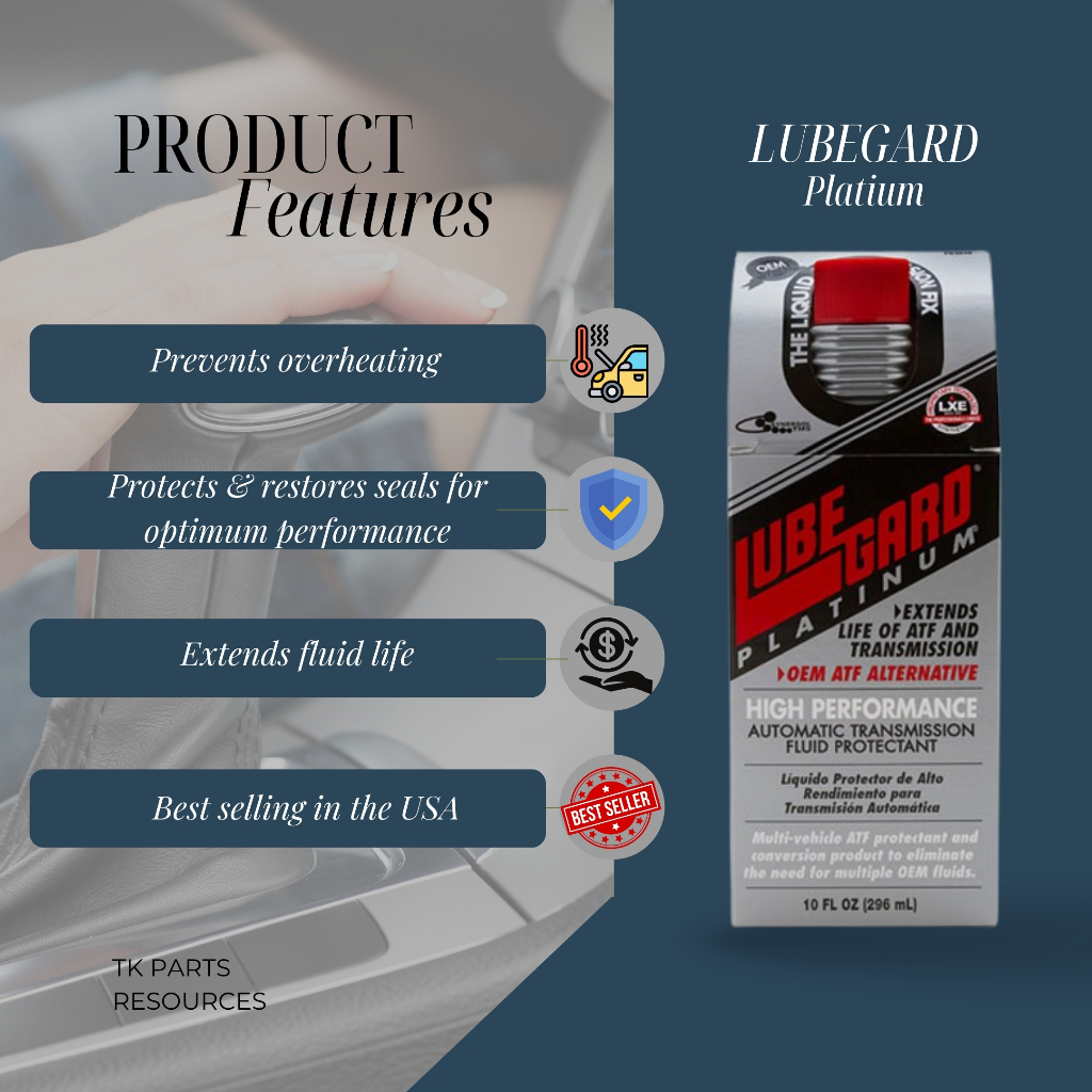 LUBEGARD Platinum 2-in-1 Multi-Vehicle OEM ATF alternative&extreme ...