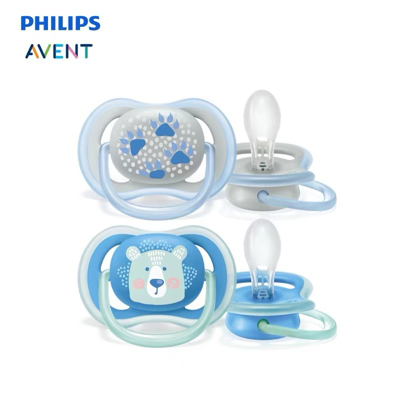 Philips Avent Ultra Air Pacifier 6-18m (Blue x 2 pcs) | Shopee Malaysia
