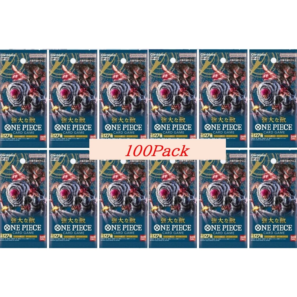 One Piece Card OP-03 Formidable Enemy Booster Pack 100Pack Released 11 ...