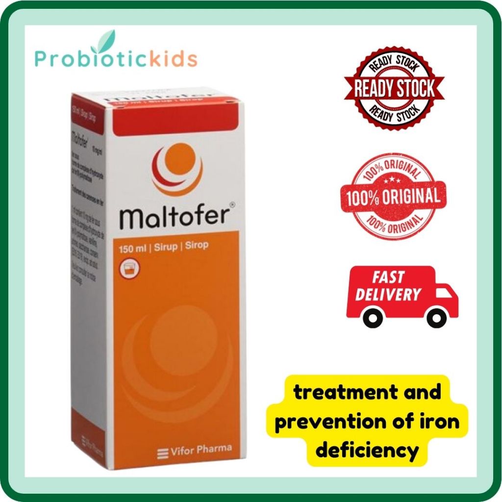 MALTOFER SYRUP (150ml) [EXP: 08/26] | Oral Iron therapy | Prevent iron ...