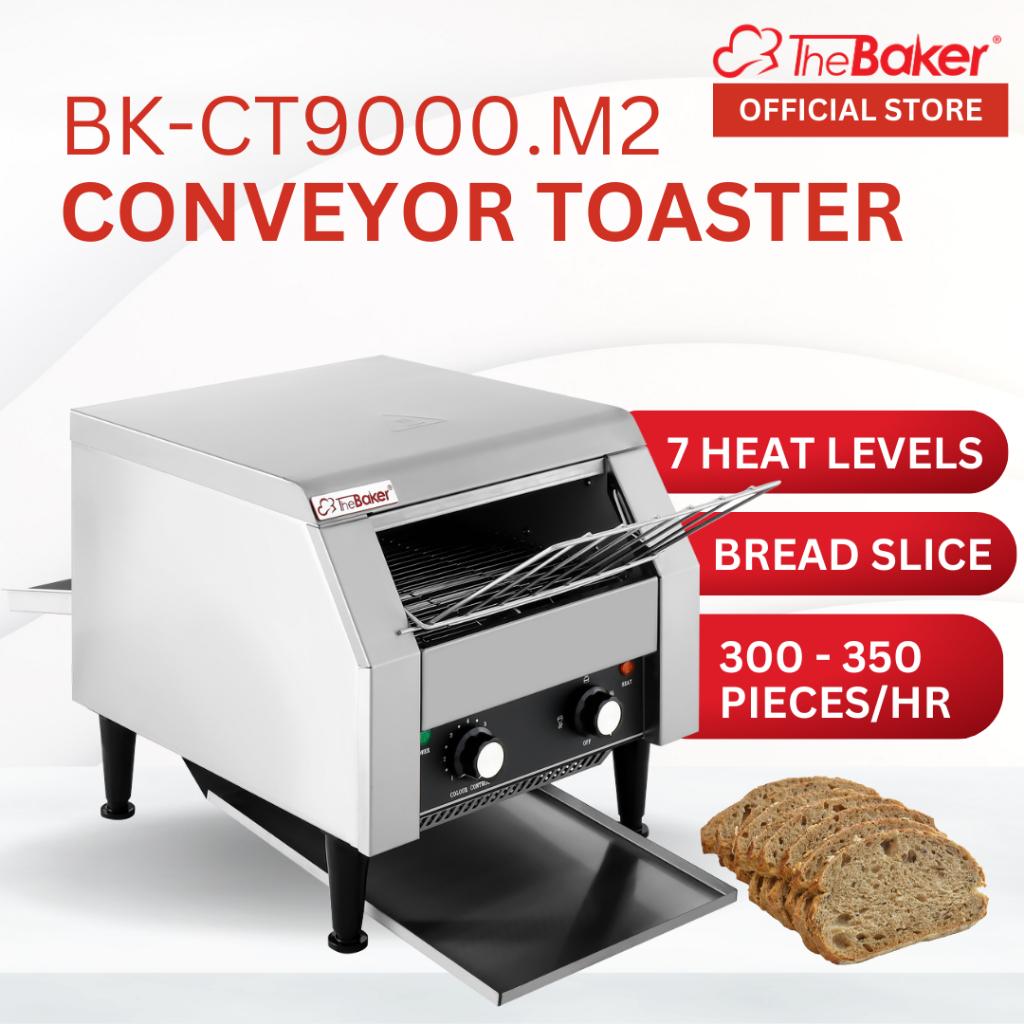 The Baker Commercial Electric Toaster Maker 300-350 Bread Slice Per ...