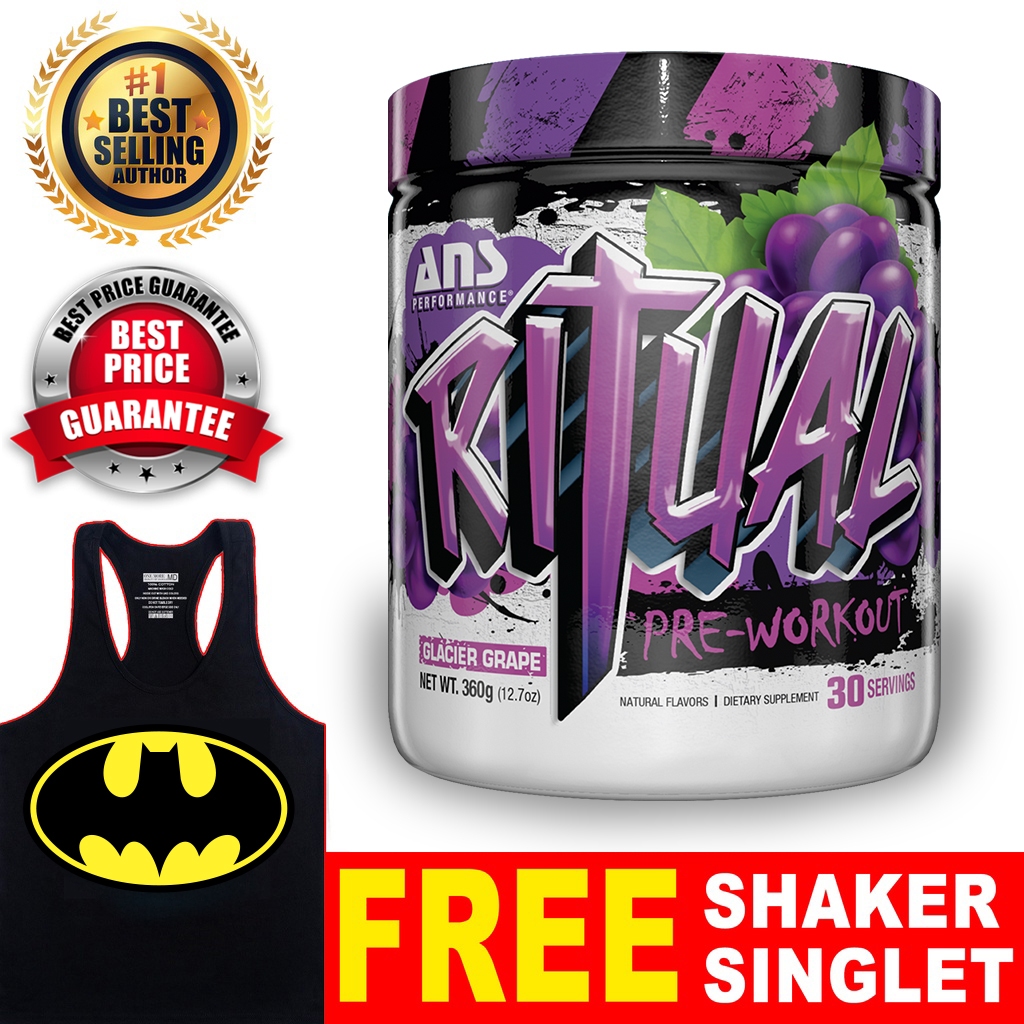 Halal Ritual Pre-Workout, 30 Servings ANS Performance Enhanced ...