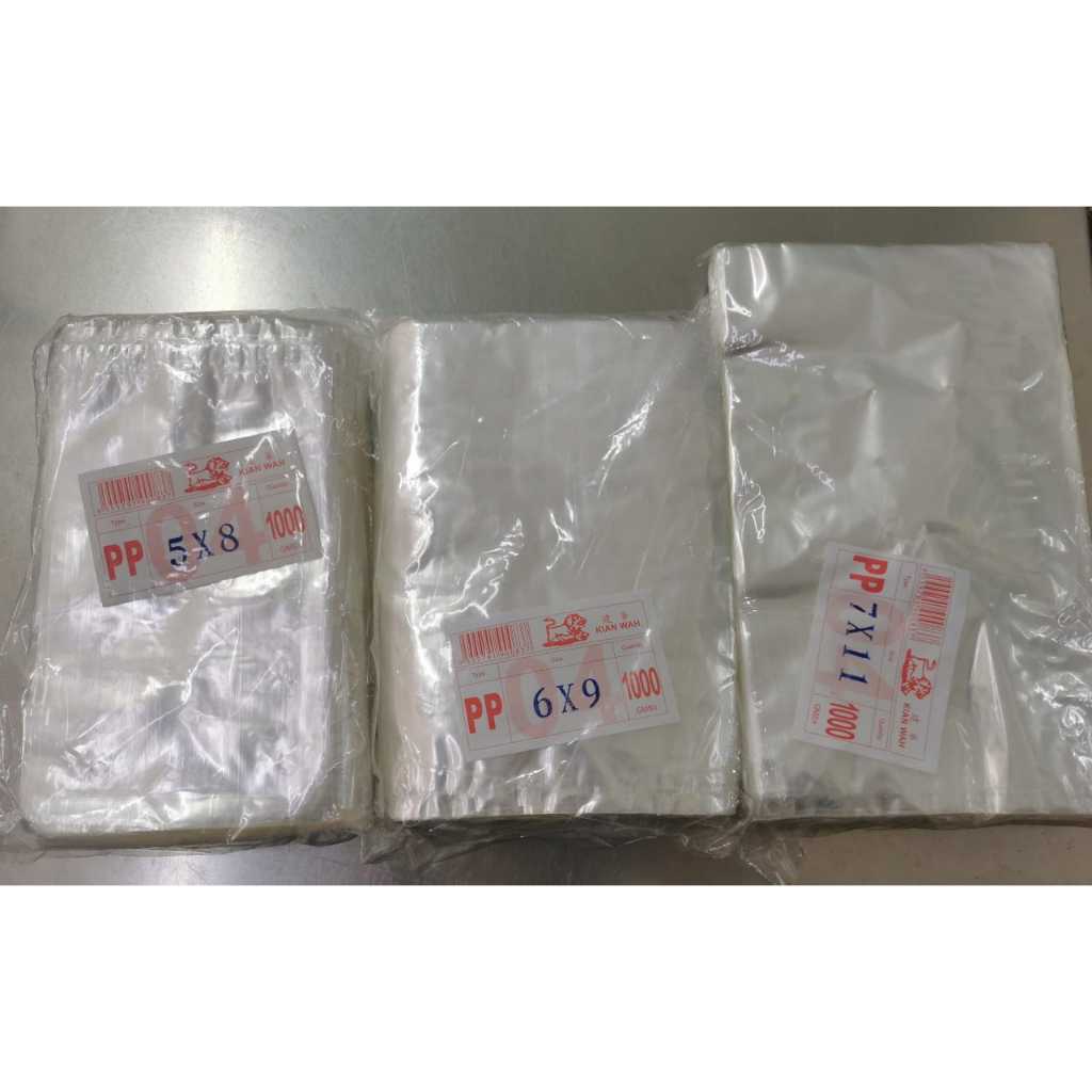 Plastik PP Punch Hole | 1KG/ PP 04 Plastic Transparent Bag WITH HOLE ...