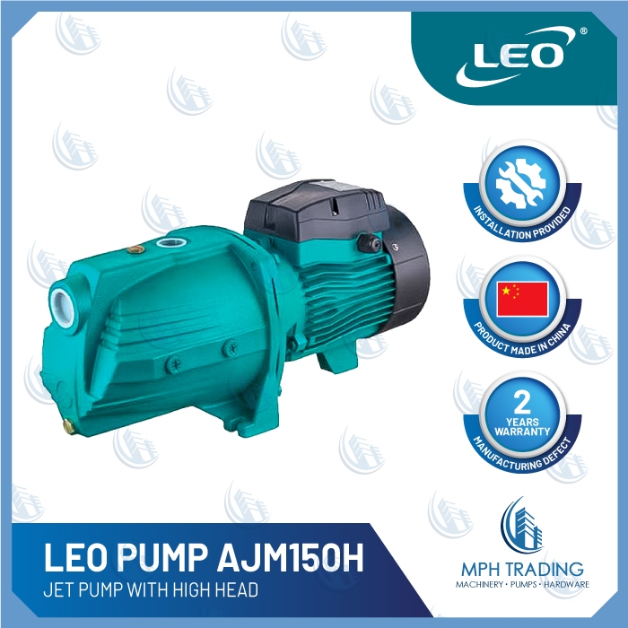 Leo AJM 150H Anti Rust Jet Water Pump Water Booster Pump 2HP For Deep Well | Shopee Malaysia