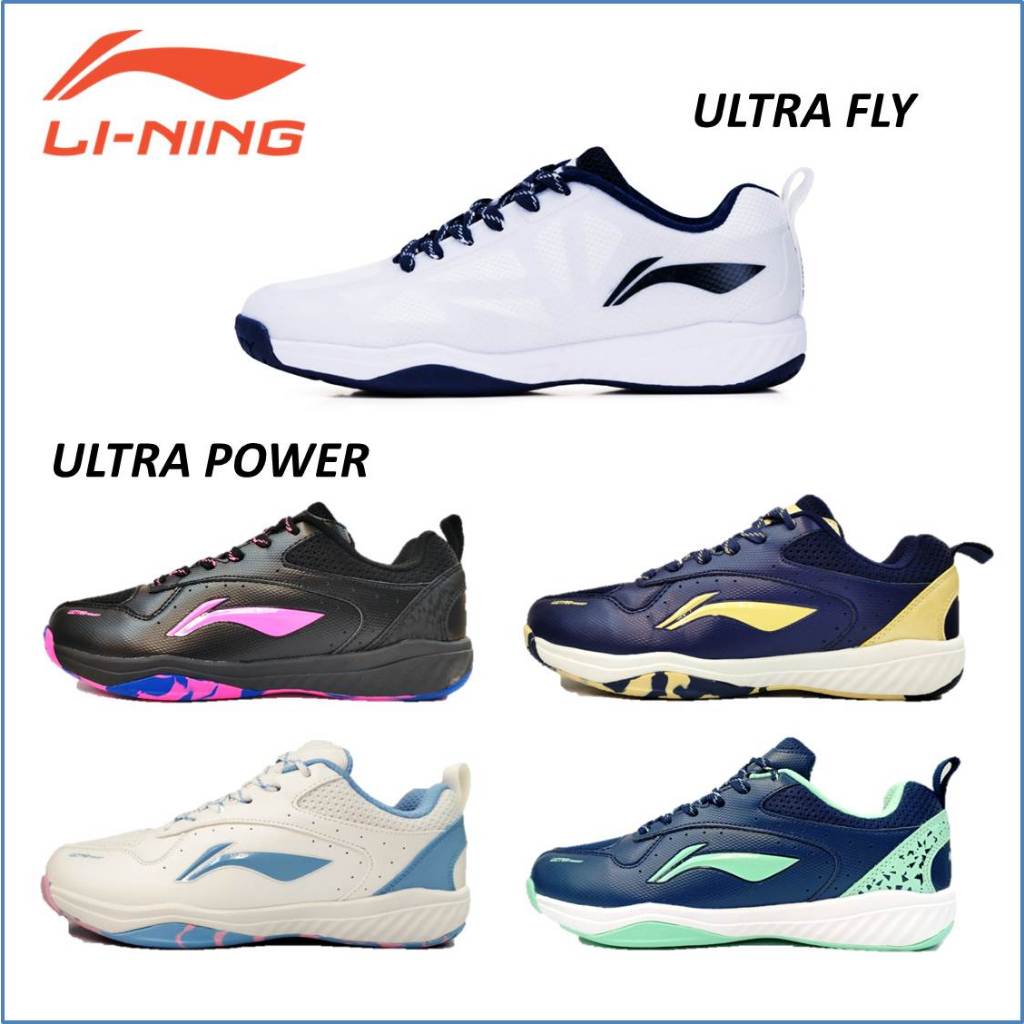 LI-NING Badminton Shoes ULTRA POWER / ULTRA FLY (100% Original ...