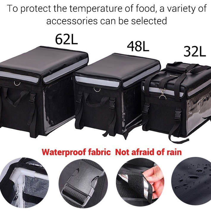 Waterproof Food Delivery Bag foodpanda bag grab food bag lalamove beg ...
