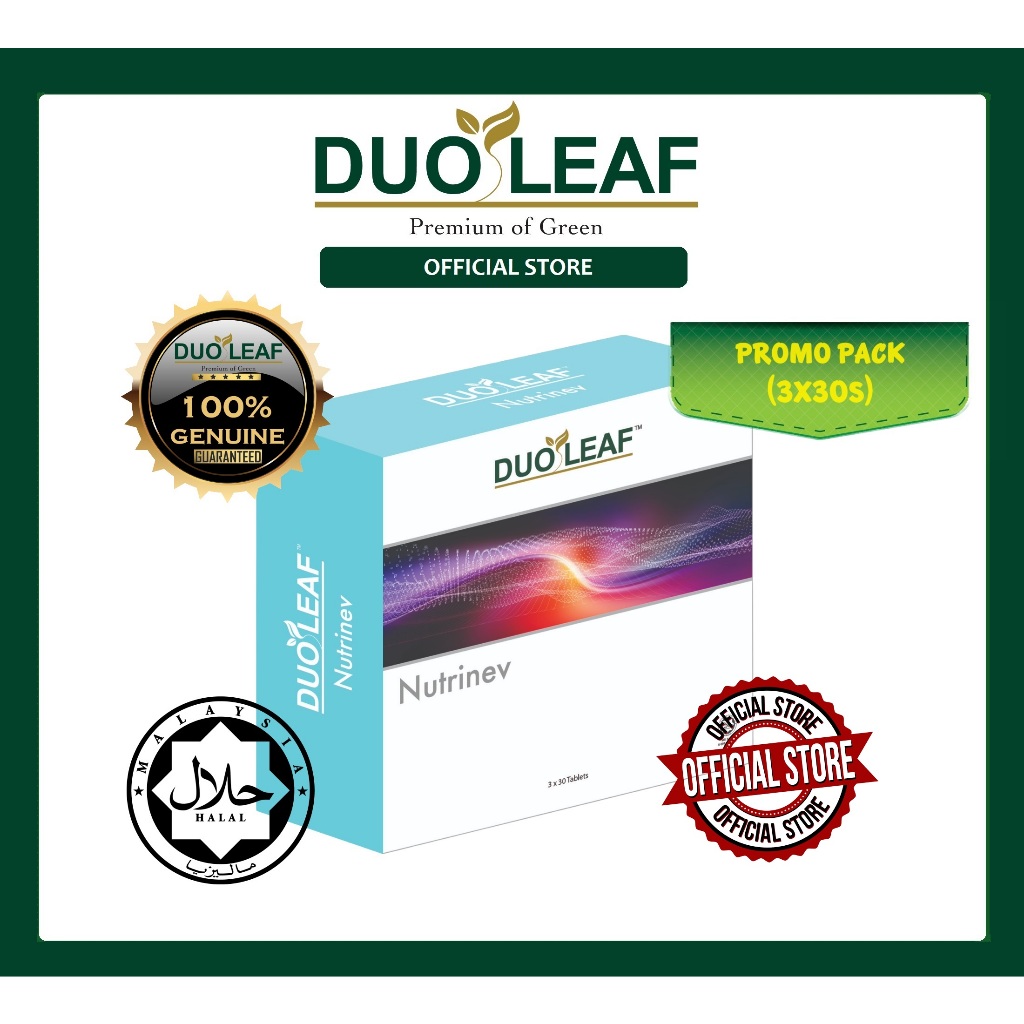 Duoleaf Nutrinev *Promo Pack (3x30s) | Shopee Malaysia