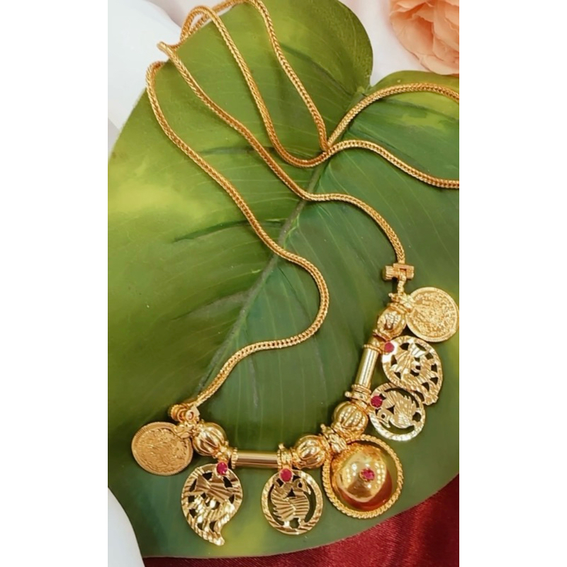 Ready stock indian impon thali chain with set 30” inch ( big size puttu ...