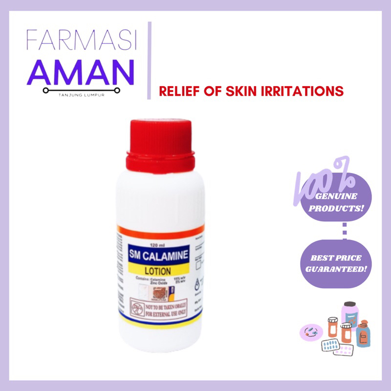 SM Calamine Lotion 120ml | Shopee Malaysia