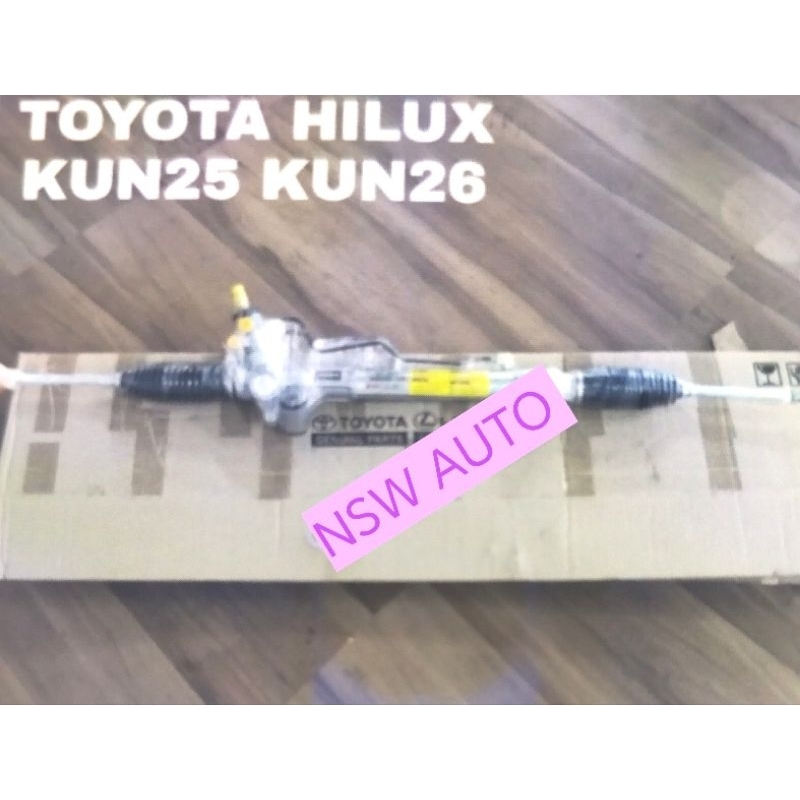 Toyota Hilux KUN25 steering rack Original | Shopee Malaysia