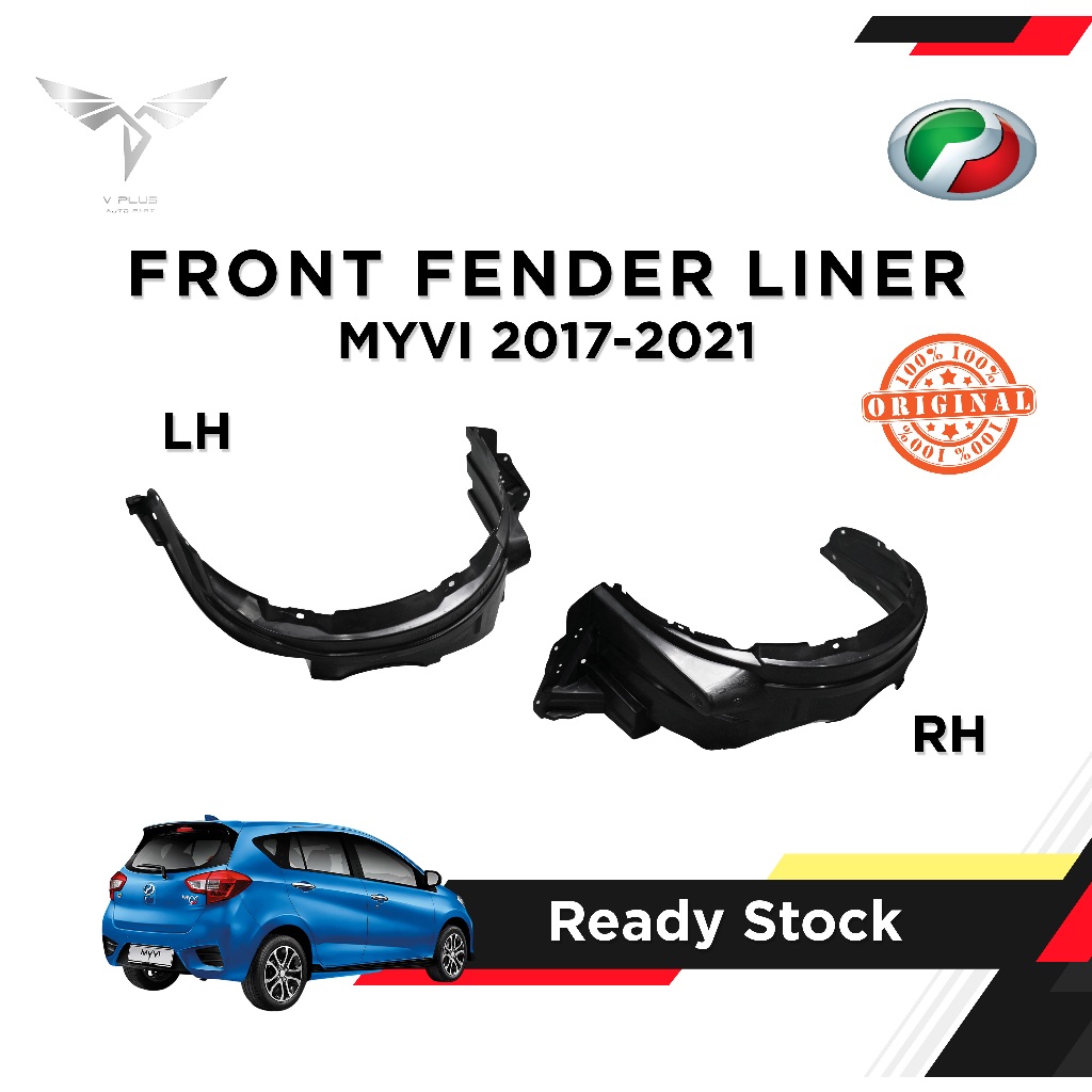 PERODUA MYVI 2017-2020 FRONT FENDER LINER ONE SET D20N | Shopee Malaysia