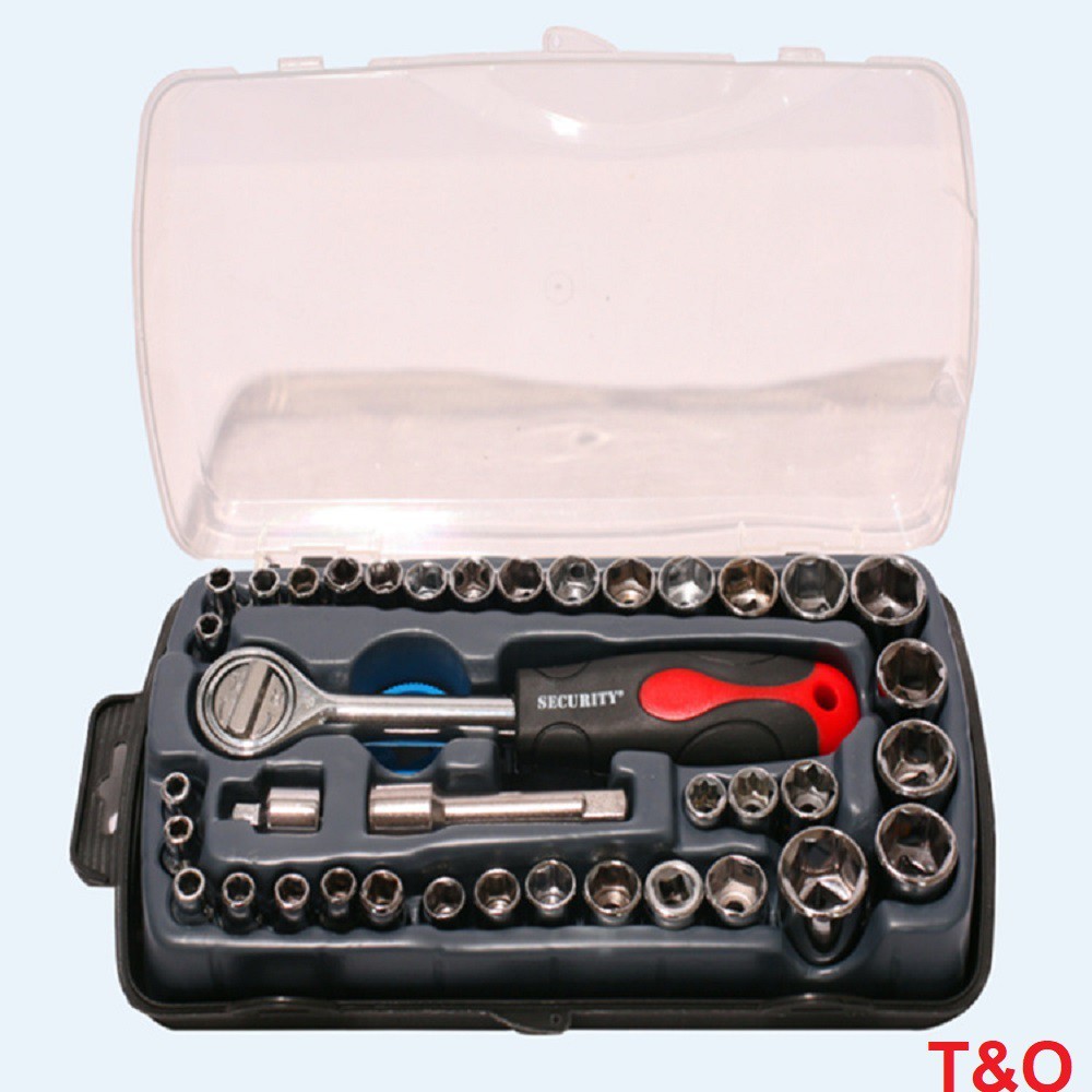 Set Socket Spanner ( 40 Pcs Combination Socket Wrench Set) / ( 10 Pcs ...