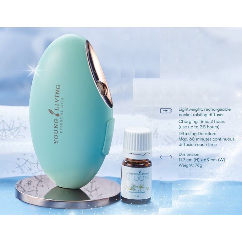 Young Living Hydro Pod Misting Bundle (Hydro Pod Personal Diffuser and ...