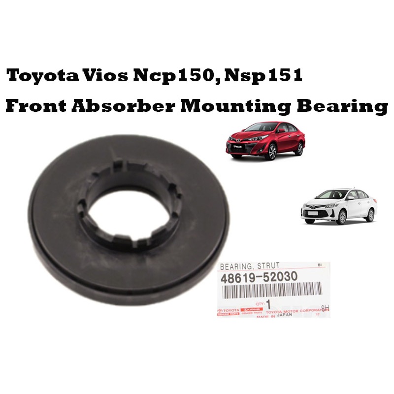 Toyota Vios Ncp150, Nsp151, Sienta170 Front Absorber Mounting Bearing ...
