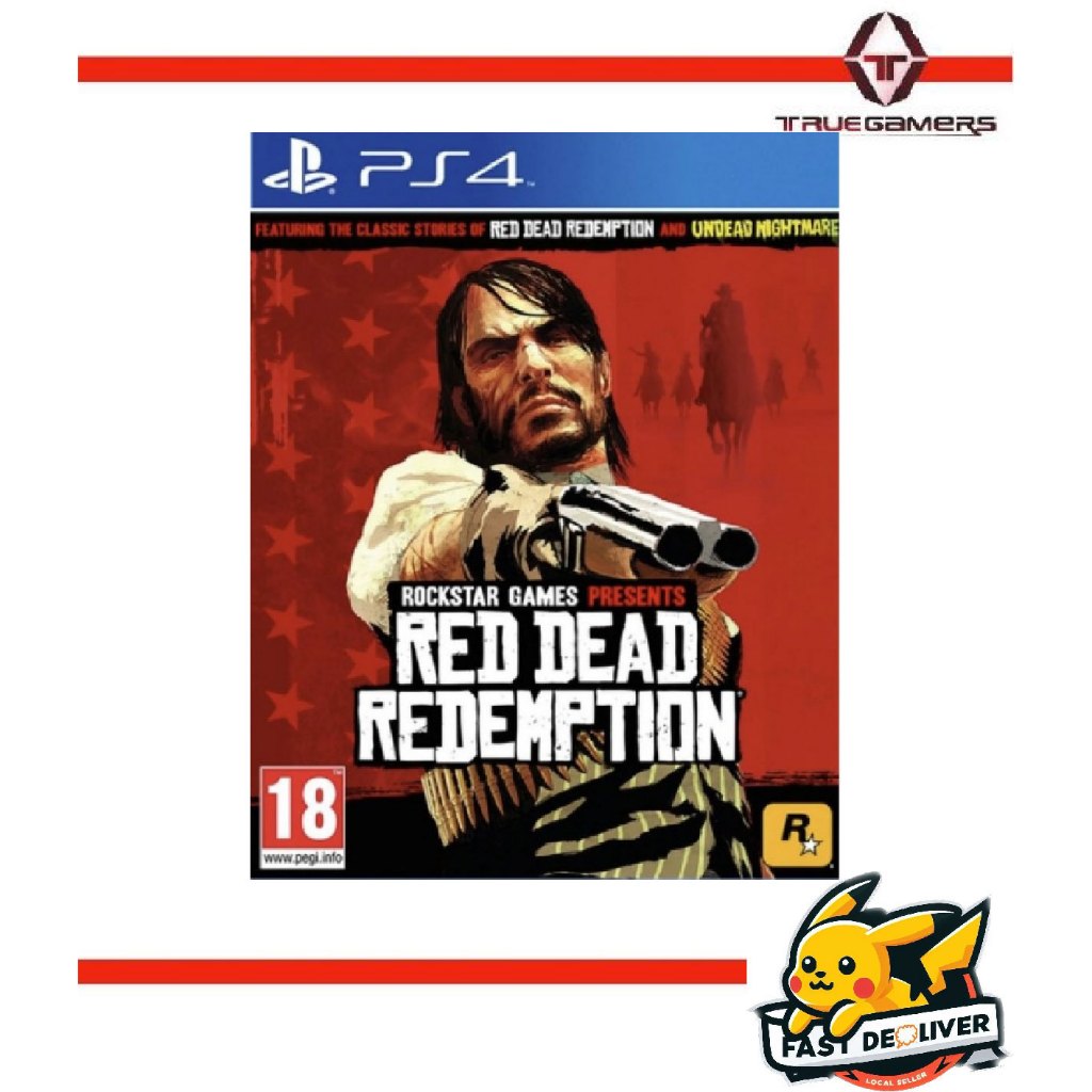 PS4 Red Dead Redemption 1 + Undead Nightmare - English/Chinese (R2|R3 ...