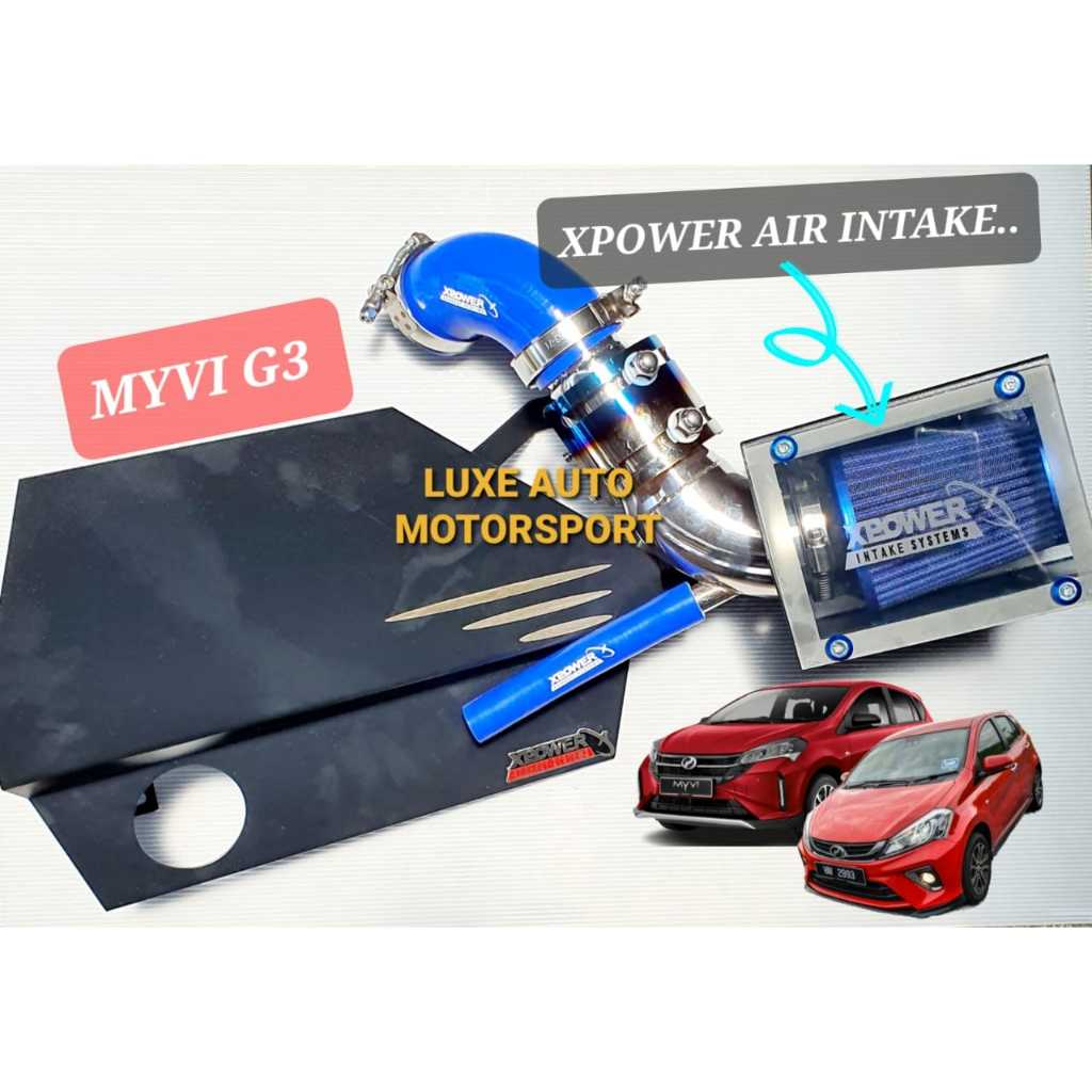 XPower Perodua Myvi G3 (2018-latest), New Model Gen3 1.3 n 1.5cc Air ...