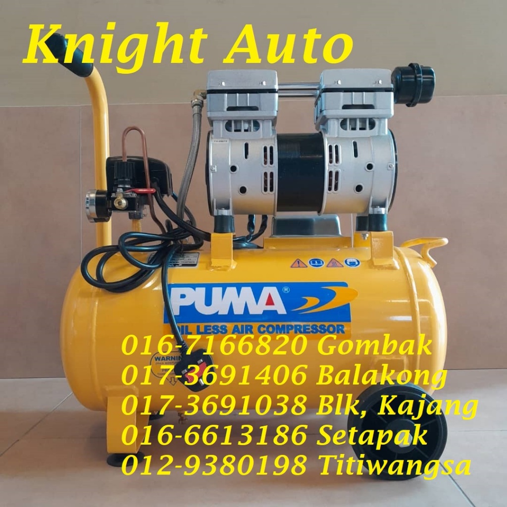 PUMA Oil Less Air Compressor WE125 (1HP) | Shopee Malaysia