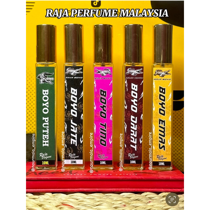 RAJA PARFUM COMBO JIMAT BOYA GRED A(BELI 3PCS FREE 1 BOTOL 3ML ...