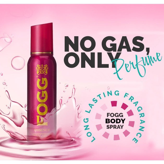 Fogg Essence Fragrant Body Spray Women 120ml | Shopee Malaysia